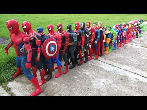 AVENGERS ACTION FIGURE COLLECTION | SPIDERMAN, HULK, IRON MAN, CAPTAIN AMERICA, DEADPOOL, THANOS #11