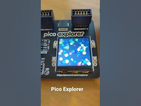 Pico Explorer - YouTube