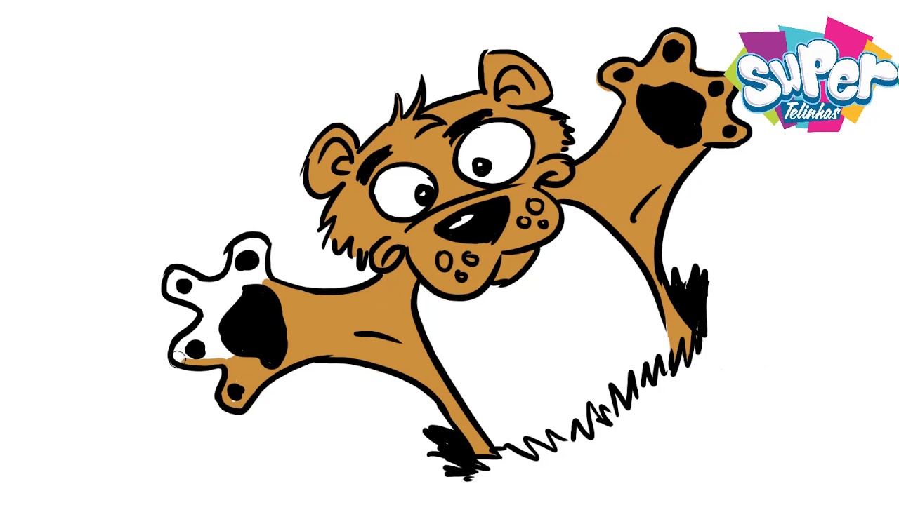 Desenhando E Pintando Um Urso 2 Youtube