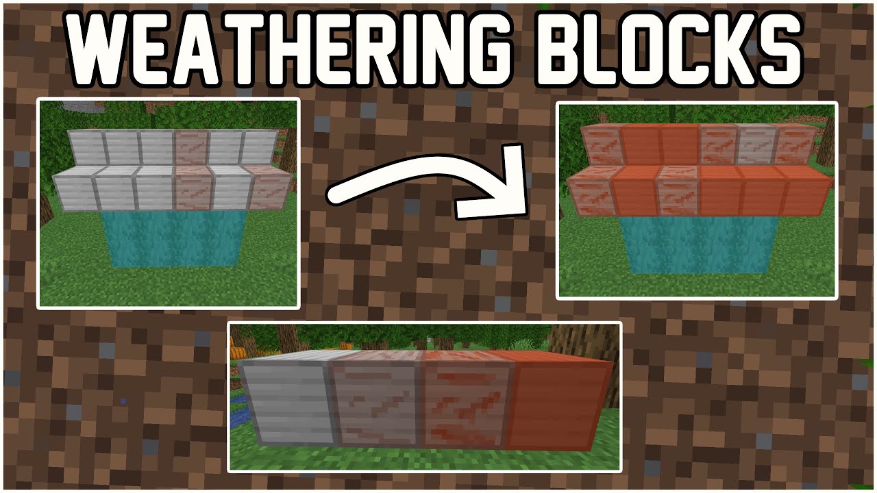 Custom Weathering Blocks (Mcreator 2021.2) - YouTube