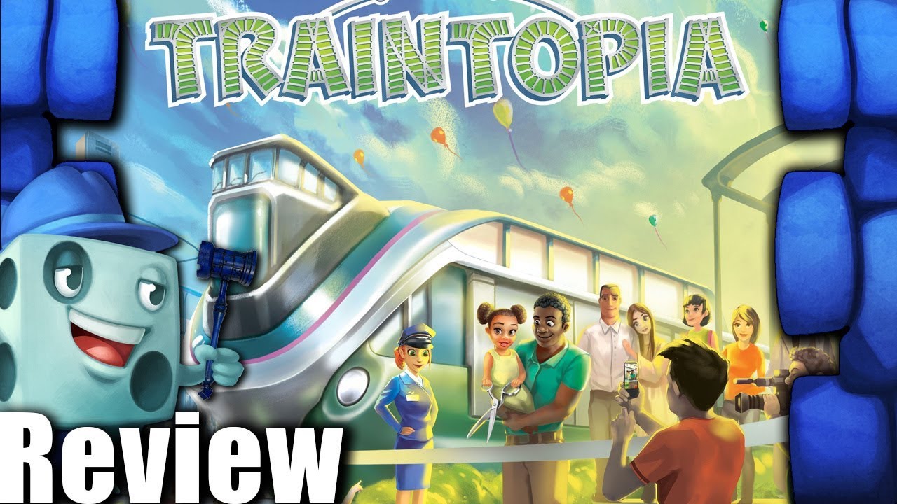 Traintopia Review - with Tom Vasel - YouTube
