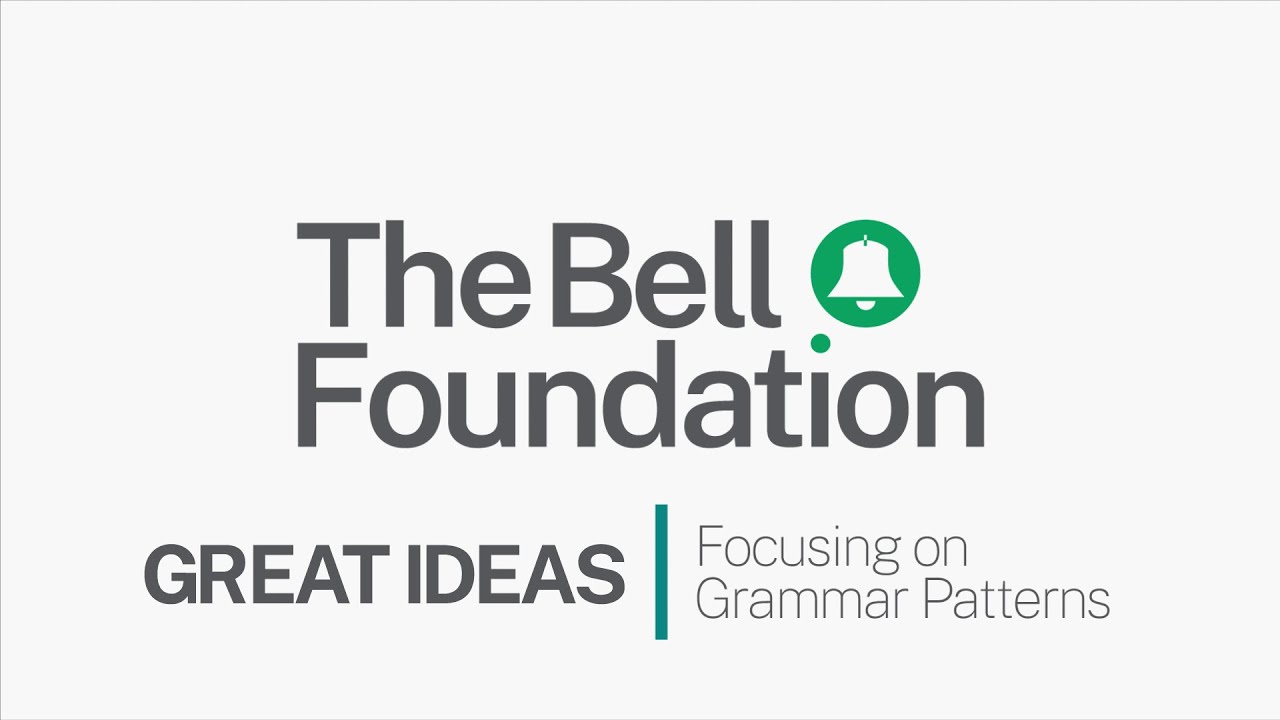 Great Ideas: Focusing on grammar patterns - YouTube