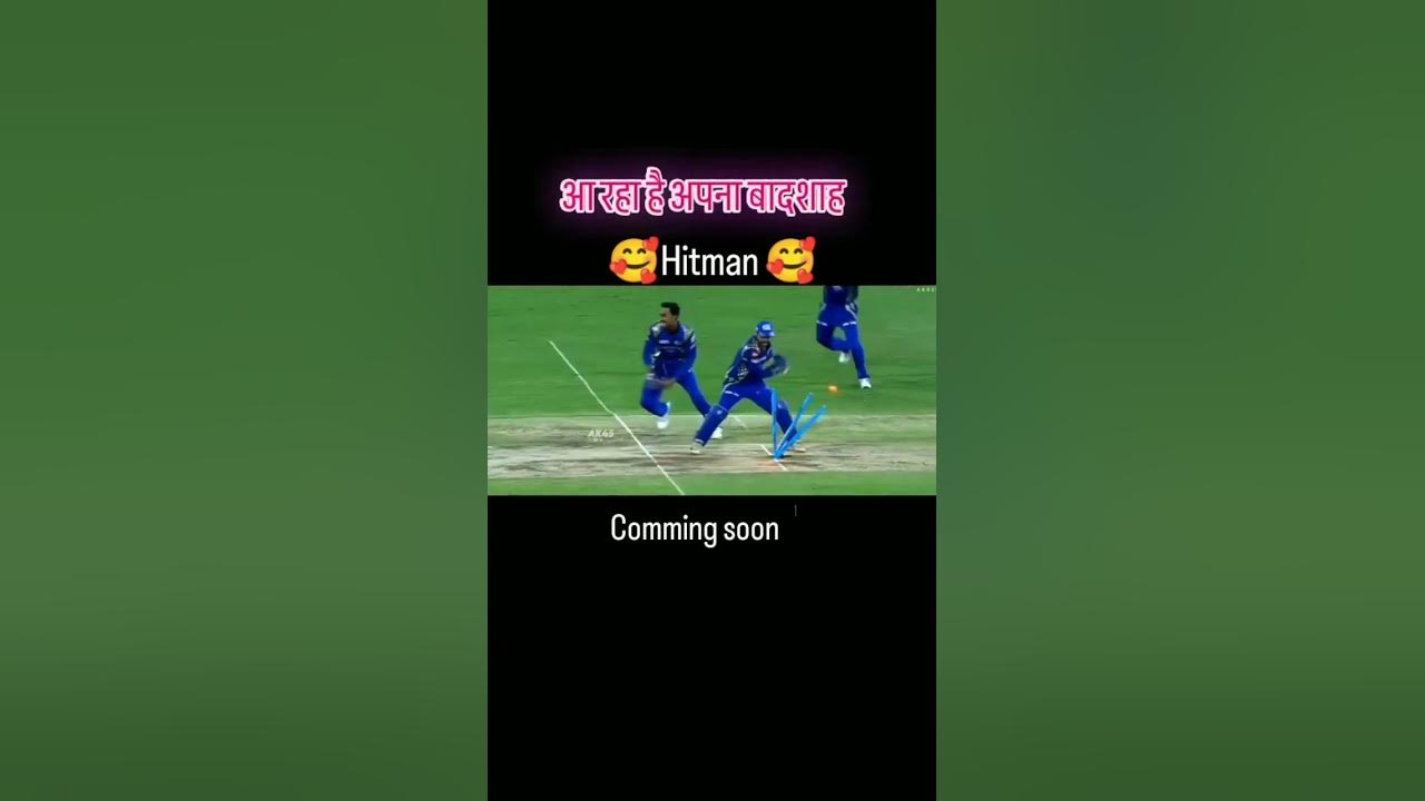 Hitman coming back #shorts #trending #instagood #cricket #rohitsharma #viratkohli #ipl - YouTube