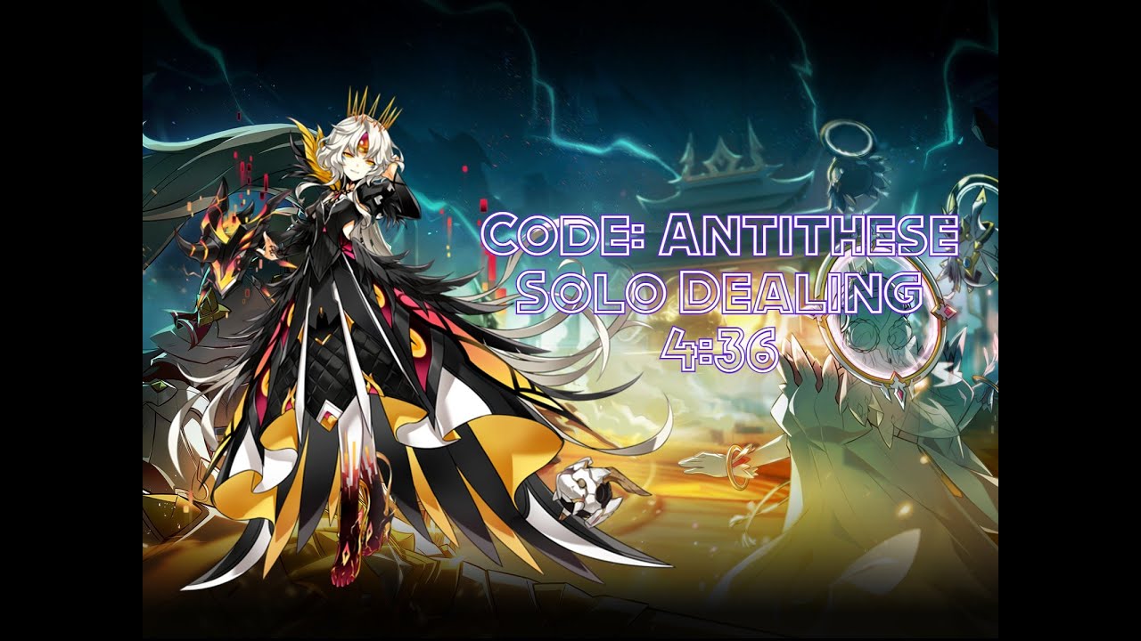[Elsword NA] Code: Antithese Solo Dealing 4:36 - YouTube