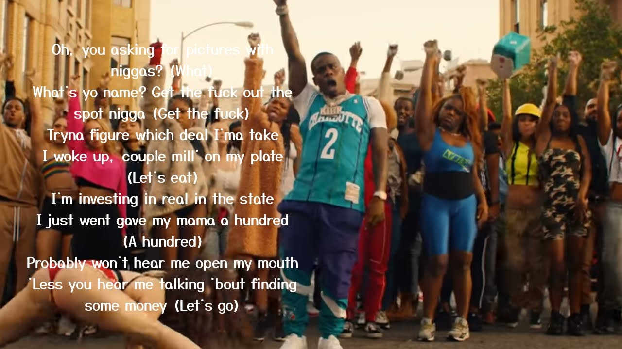 DaBaby - BOP on Broadway - Lyrics - YouTube