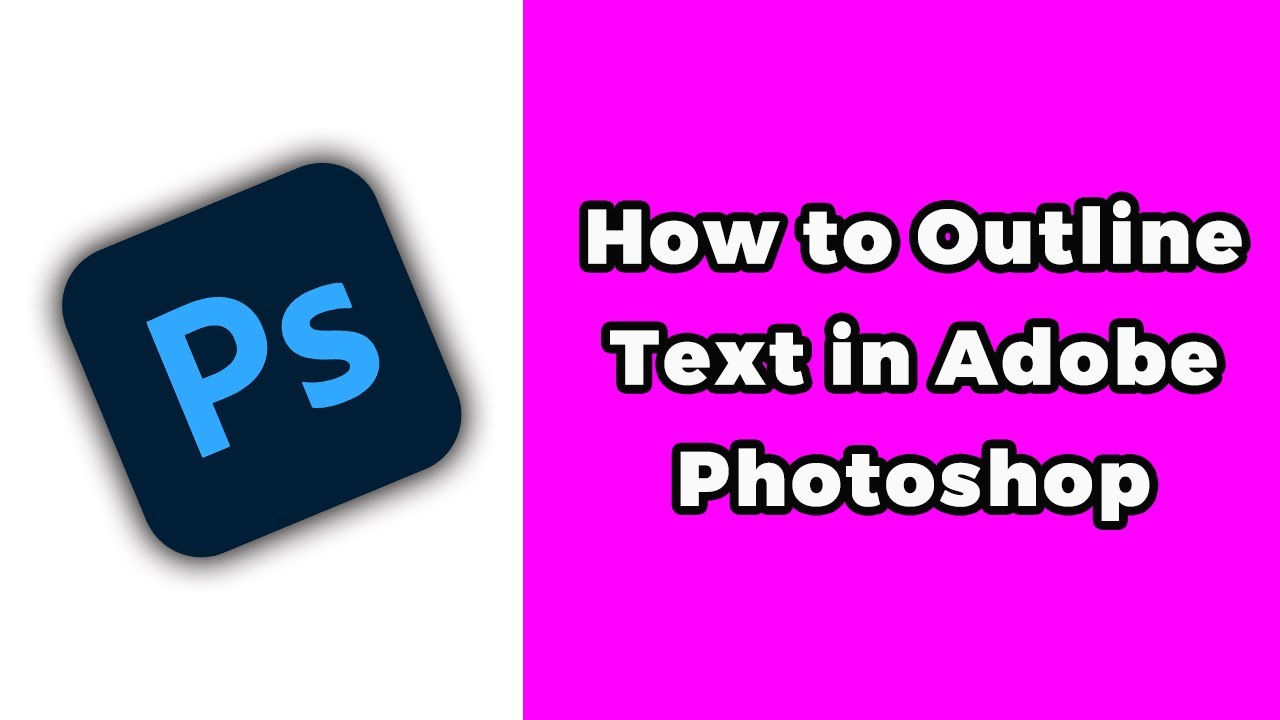 How To Outline Text In Adobe Photoshop YouTube how-to-outline-text-in-adobe-photoshop-youtube