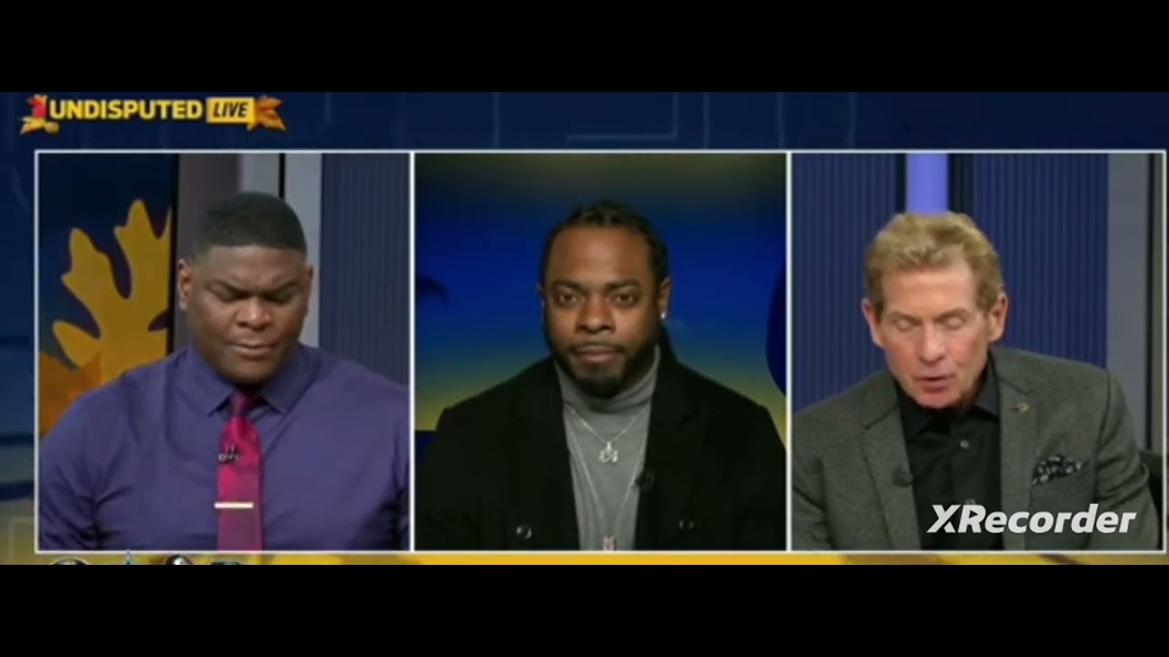 Skip and Richard Sherman watch how you talk to me skip - YouTube