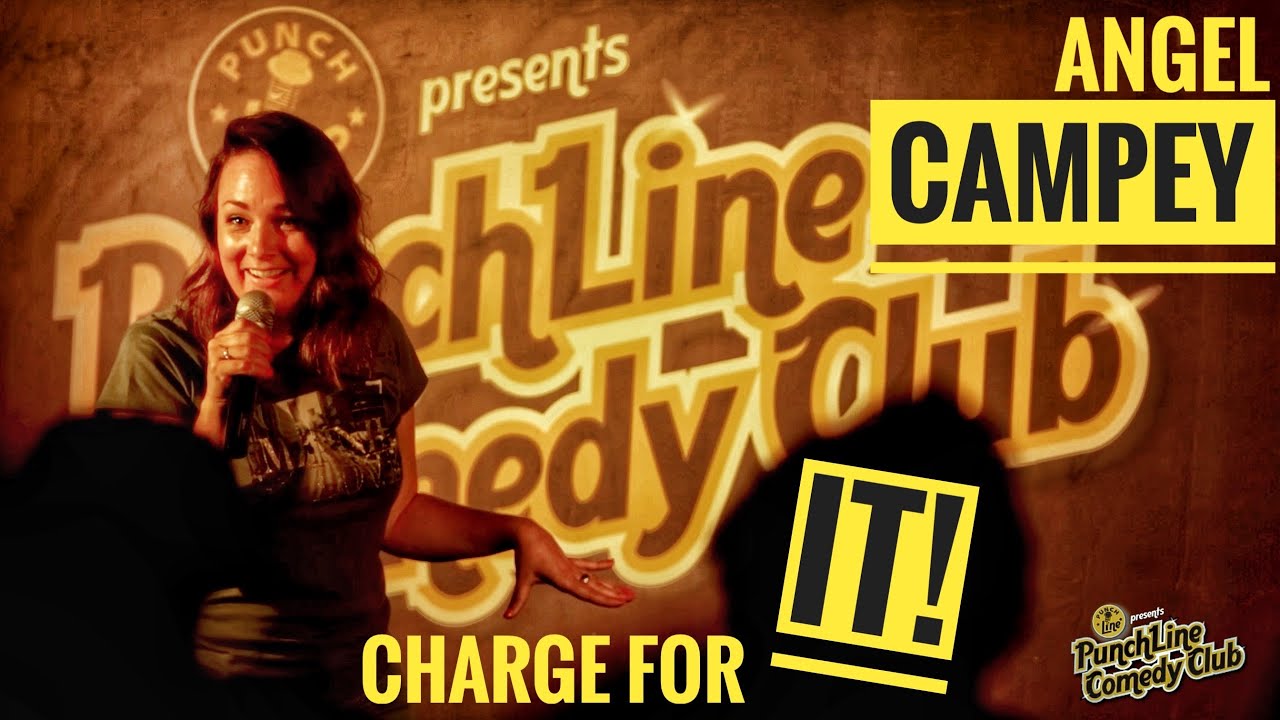 ANGEL CAMPEY - PUNCHLINE COMEDY CLUB - YouTube