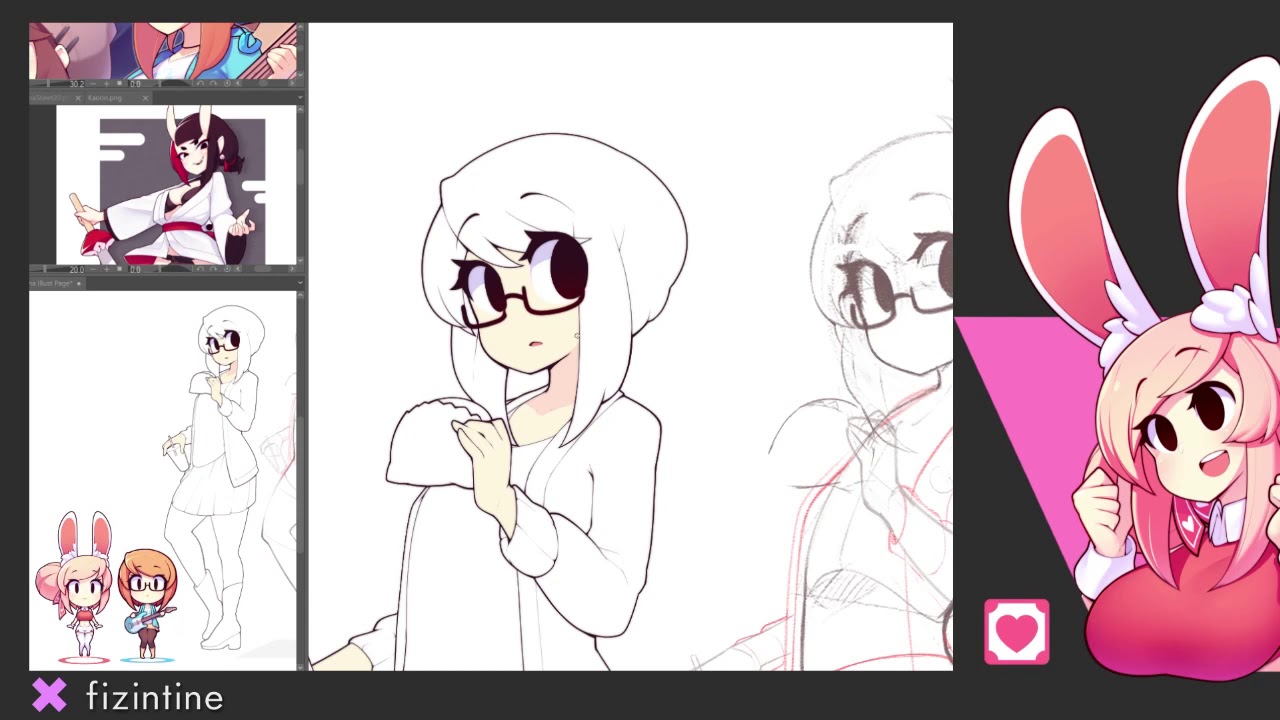 Fizintine - Drawin' and chillin' [twitch stream] part 5/7 - YouTube