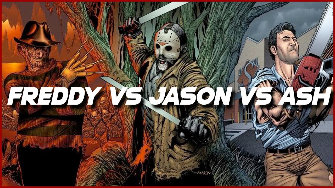 Freddy Vs Jason Vs Ash Poster
