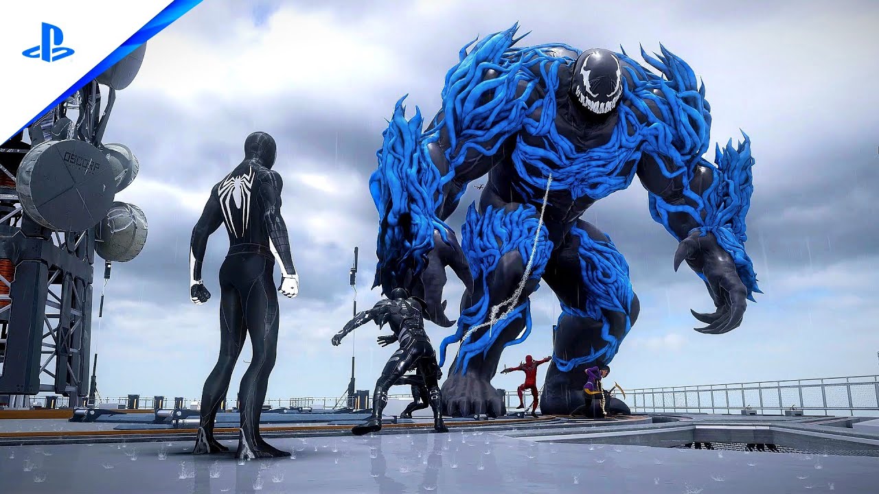 Marvel's Spider-Man 2 New The Web Warriors Engage With Gigantic Riot ...