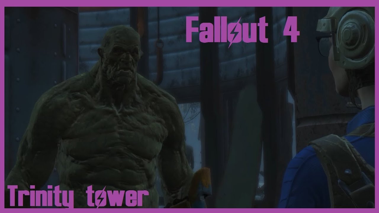 Fallout 4 - Trinity Tower, melee, getting super mutant as a companion ...