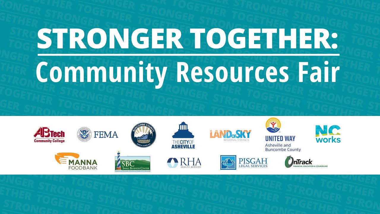 Stronger Together Community Resources Fair - YouTube
