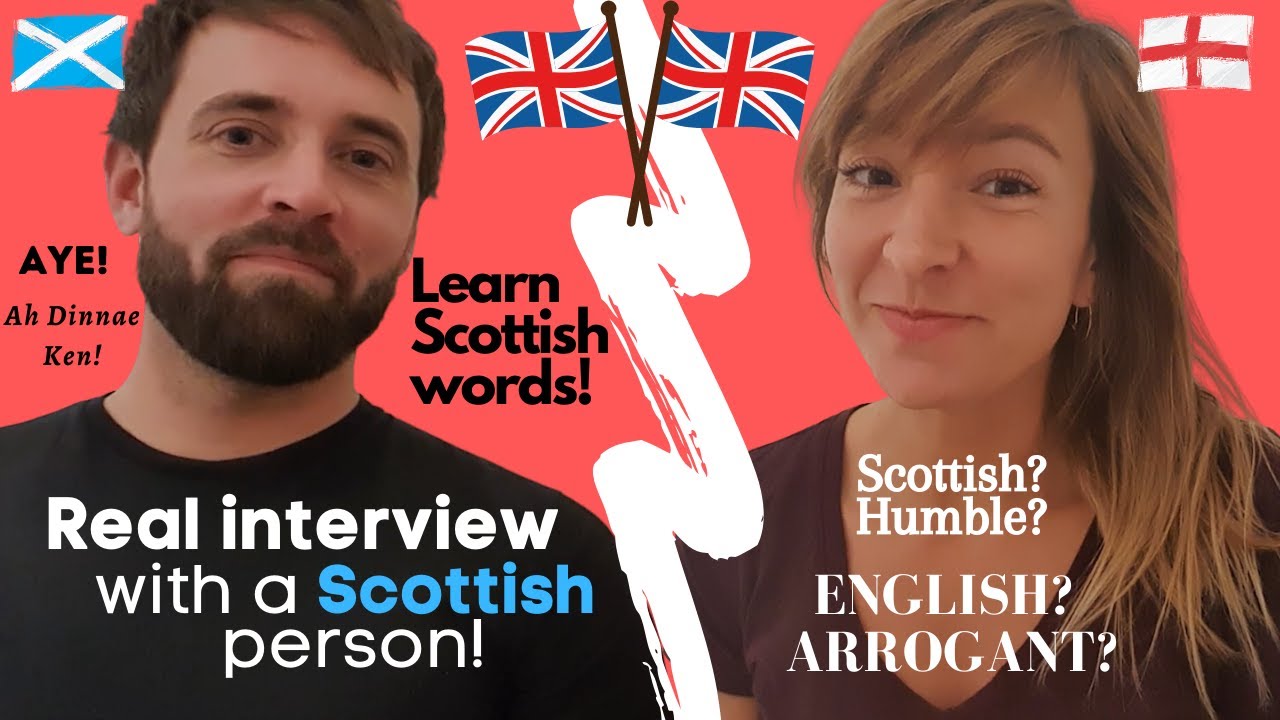 Meet my SCOTTISH partner! English conversation #1 (subtitled) - YouTube