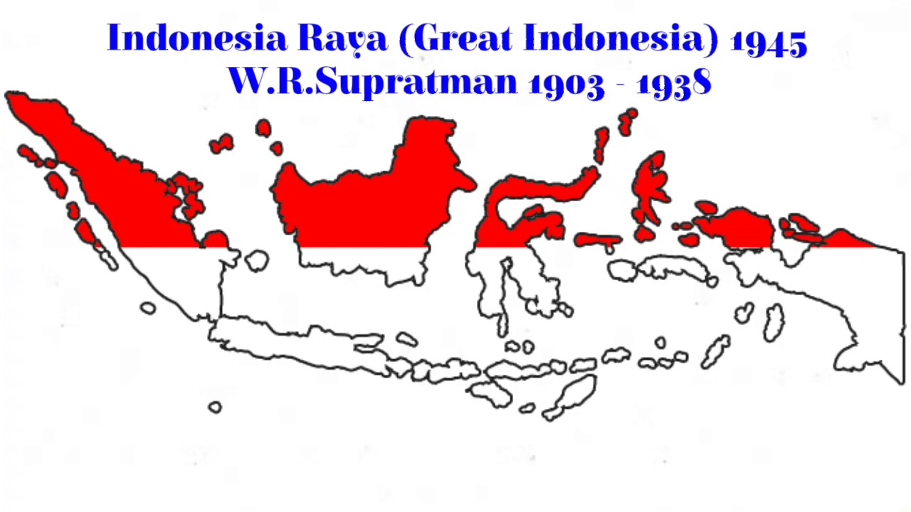 Indonesia National Anthem | Indonesia Raya (Great Indonesia) | National ...