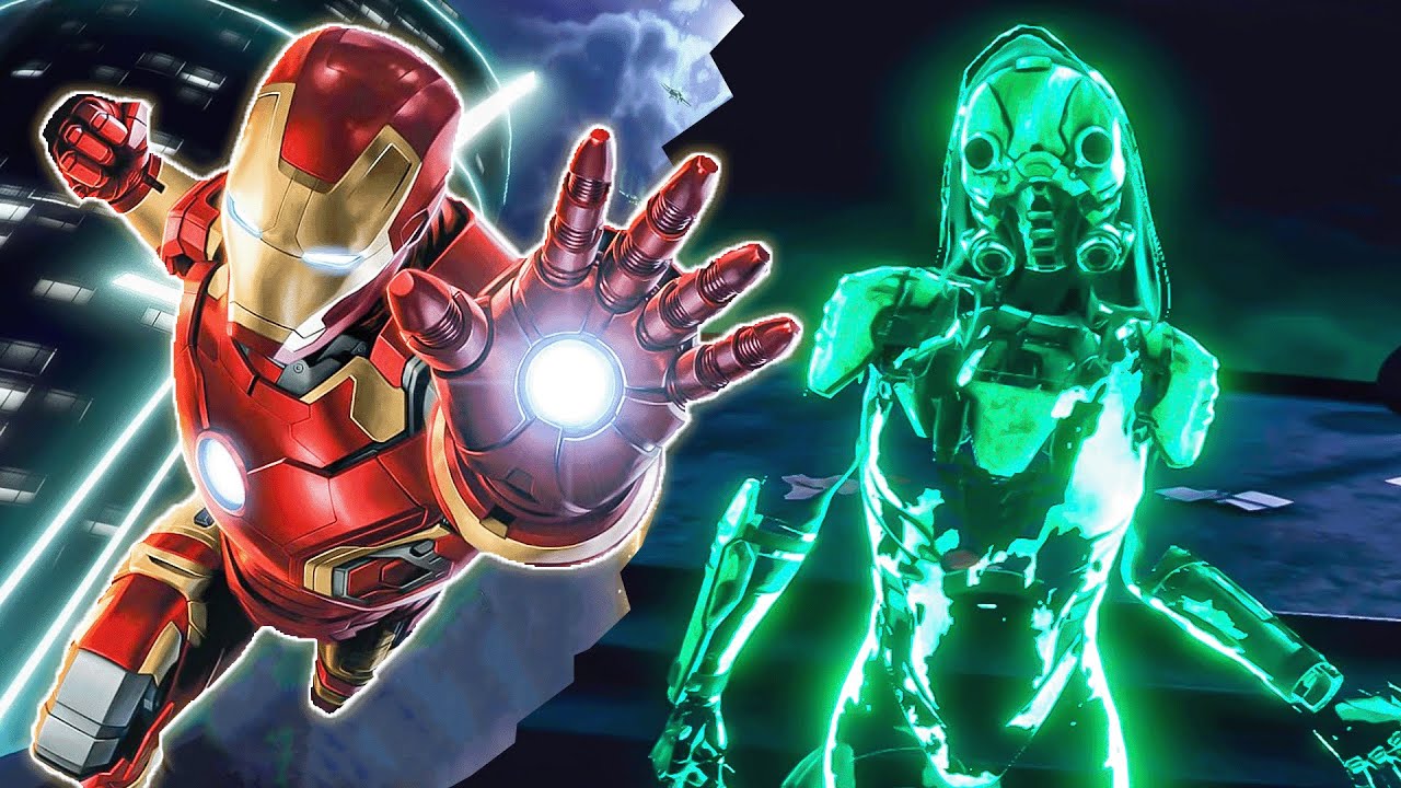HORROR LIES BEHIND STARK TOWER! (Marvel's Iron Man VR #2) - YouTube