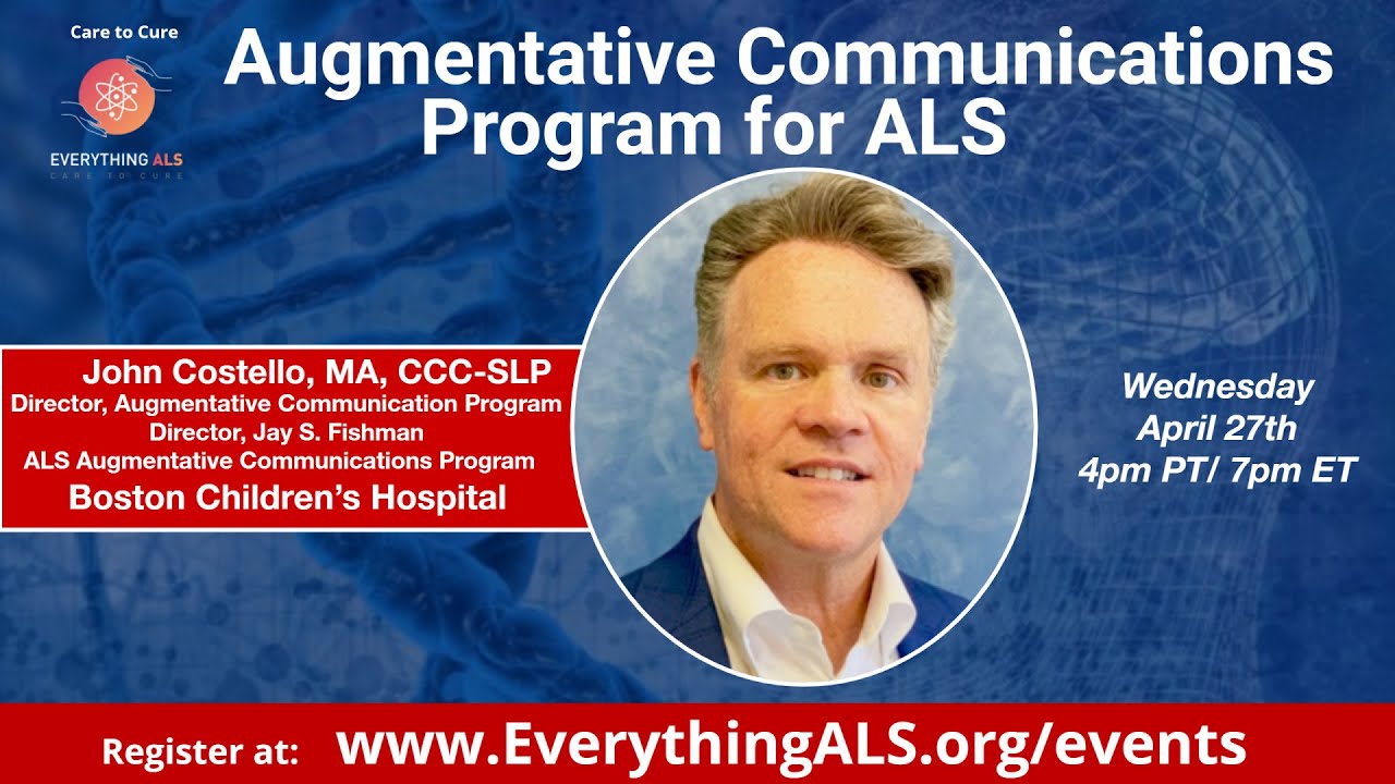 Augmentative Communications Program for ALS - YouTube