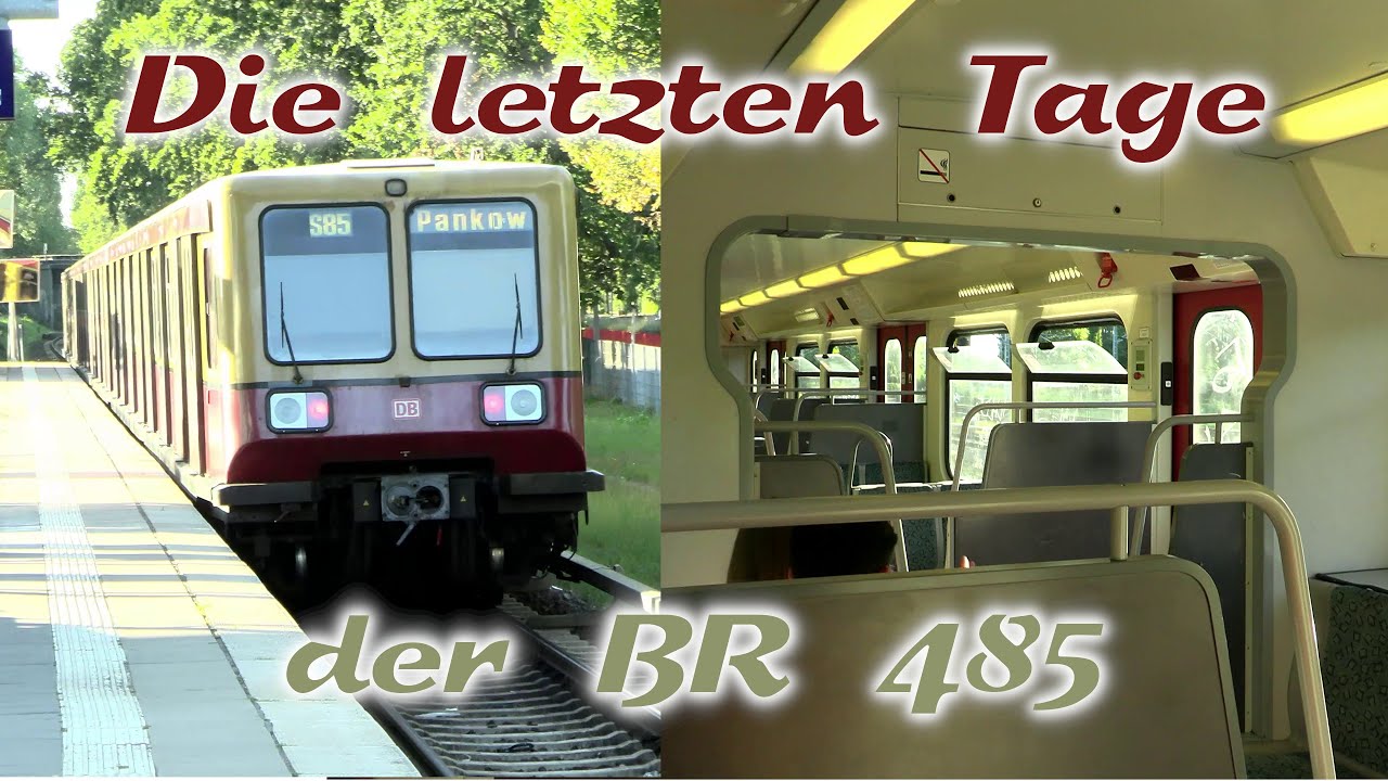 BR 485 072 und 485 040 im September 2023 - Die letzten Betriebstage ...