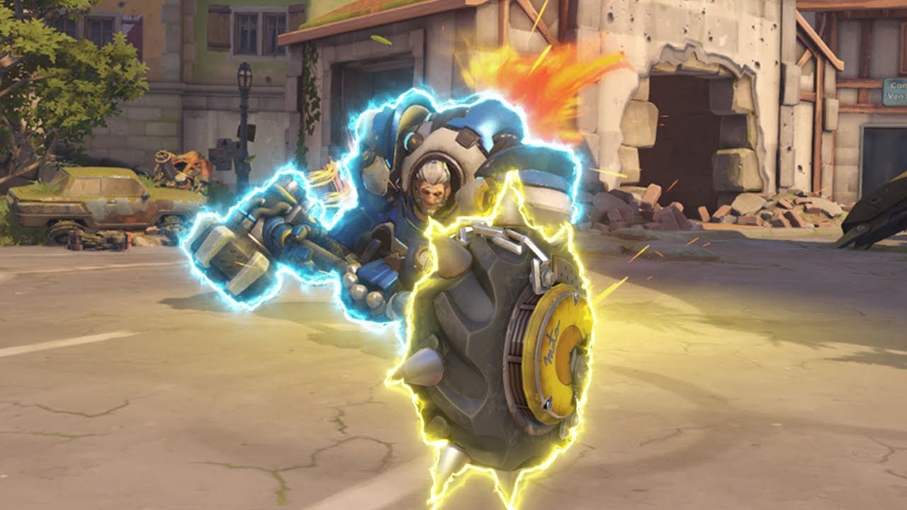 LUCKIEST Way EVER To Kill a Junkrat Tire!! - Overwatch Funny Moments ...