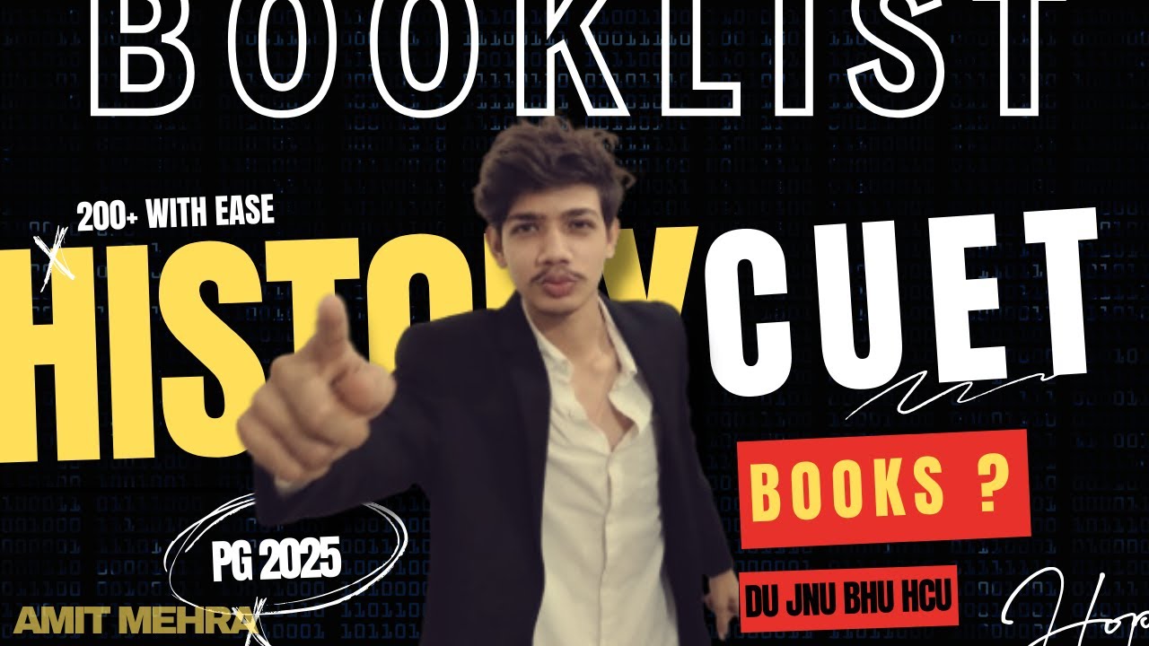 Complete booklist for CUET PG History | Standard Books | Important ...