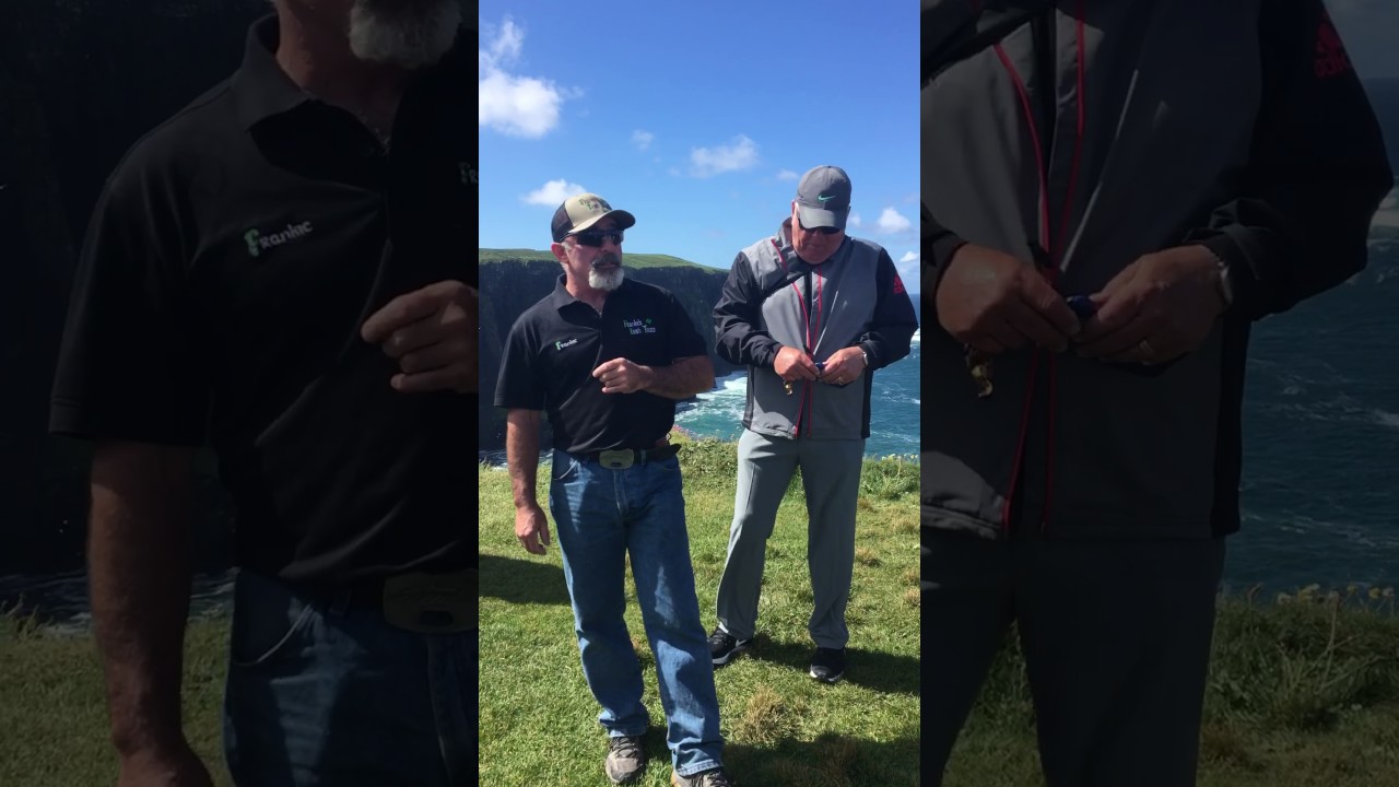 Frankie Davis singing on the Doolin Cliff Walk - YouTube