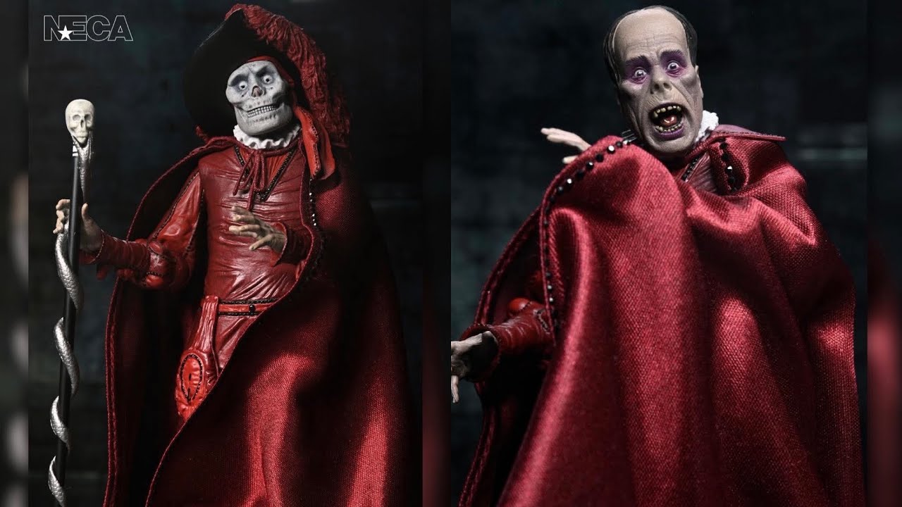 New Neca The Phantom of the opera masque of the red death action figure ...