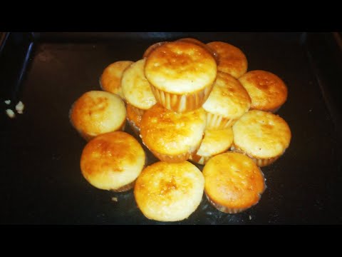 KEKS.ÇOX DADLI ,QOZLU , LİMONLU SADƏ  KEKSİN ƏN ASAN ÜSULLA HAZIRLANMASI .CUPCAKE /CUPCAKES