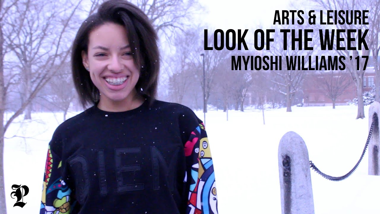 Look of the Week - Myioshi Williams '17 - YouTube