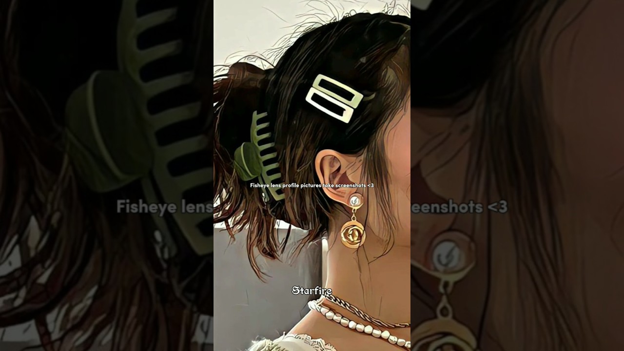 Fisheye lens profile pictures 🌷🦋 #fisheye #lens #shorts #pfp - YouTube