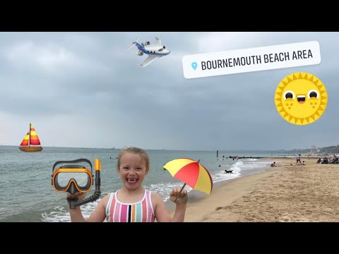 Bournemouth Beach day out. - YouTube