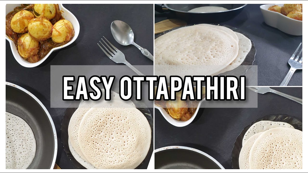 EASY OTTAPATHIRI /മുട്ടയില്ലാതെ ഈസി ഓട്ട പത്തിരി എളുപ്പത്തിൽ ഉണ്ടാക്കാം ...