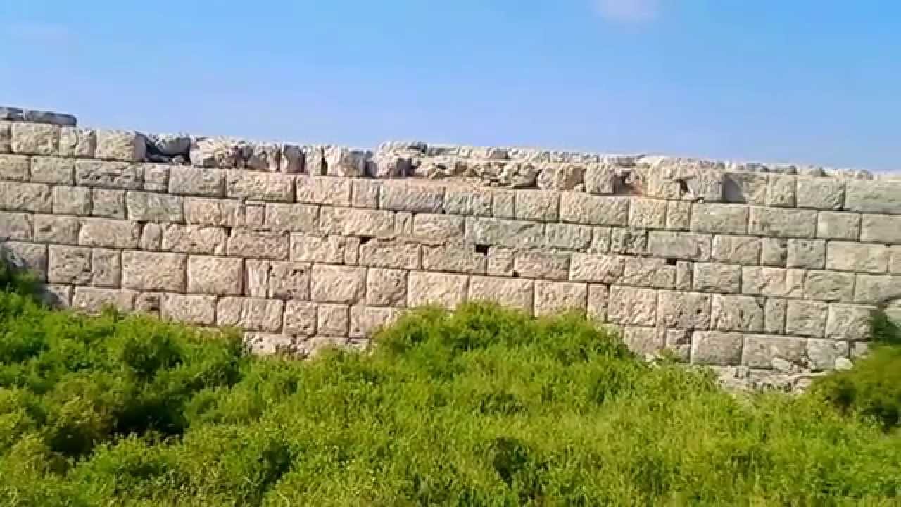 Samos island. Ancient walls of pythagoreion - Αρχαία τείχη Πυθαγορείου ...