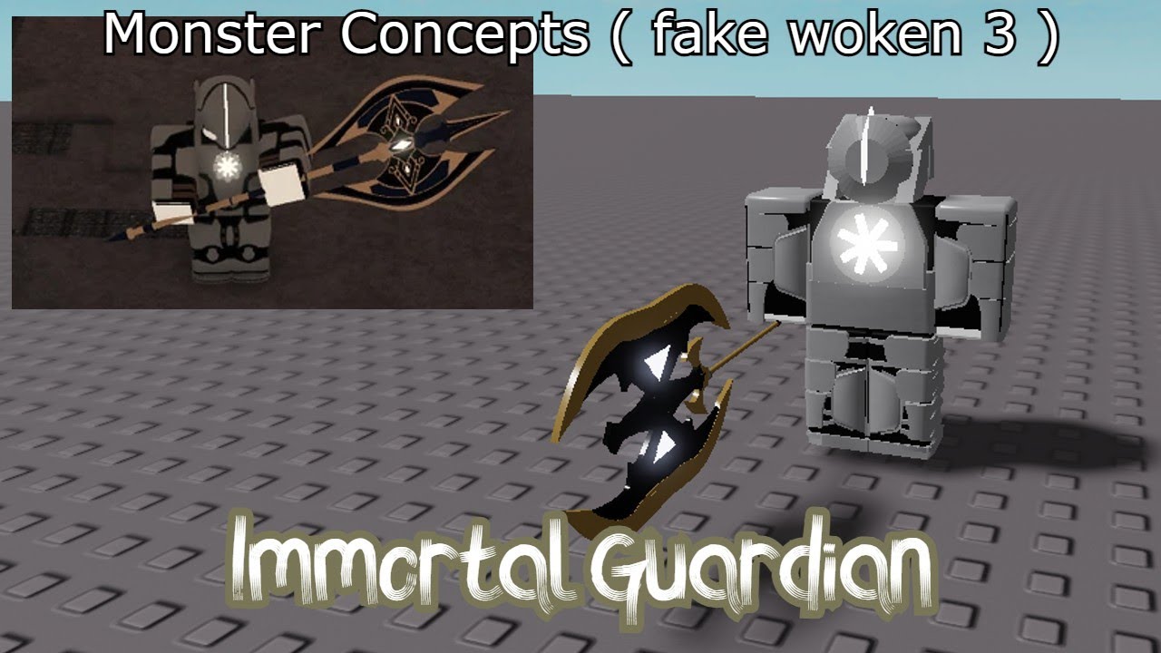 Monster Concept ︱Immortal Guardian (Fake woken 3) - YouTube