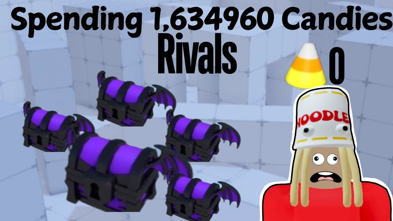 Spending 1,634960 Candies For Finishers And Wraps In Roblox rivals ...