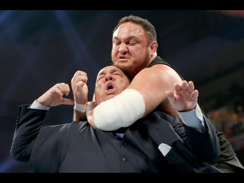 NoDQ Video #966: Reaction to Samoa Joe choking out Paul Heyman, "burial ...