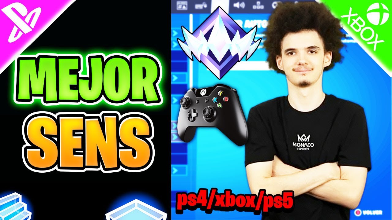 🎯La SENSIBILIDAD de VENO CONVERTIDA a MANDO Fortnite CAPITULO 5 PS4 ...