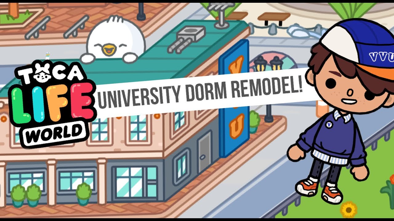 University Dorm Remodel!! 📚📚 | Toca Life World - YouTube