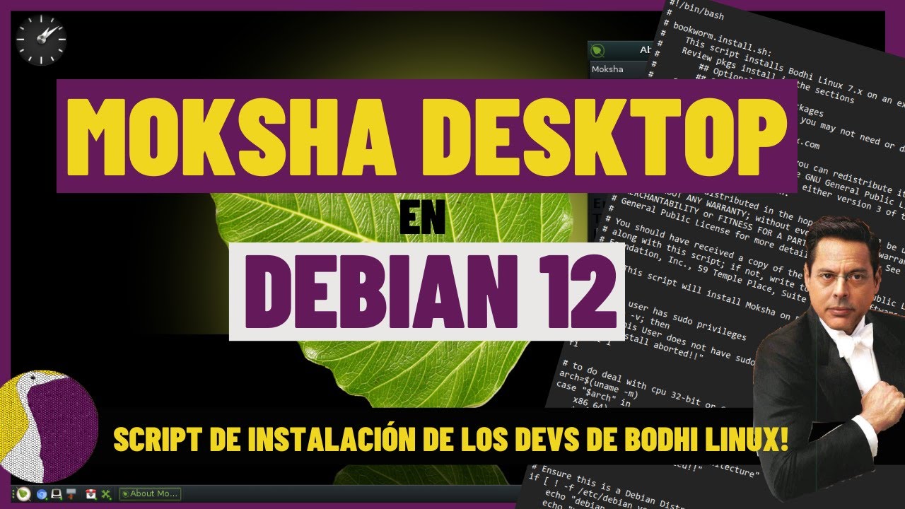 #Moksha Desktop en #Debian! | Script de instalación de los ...