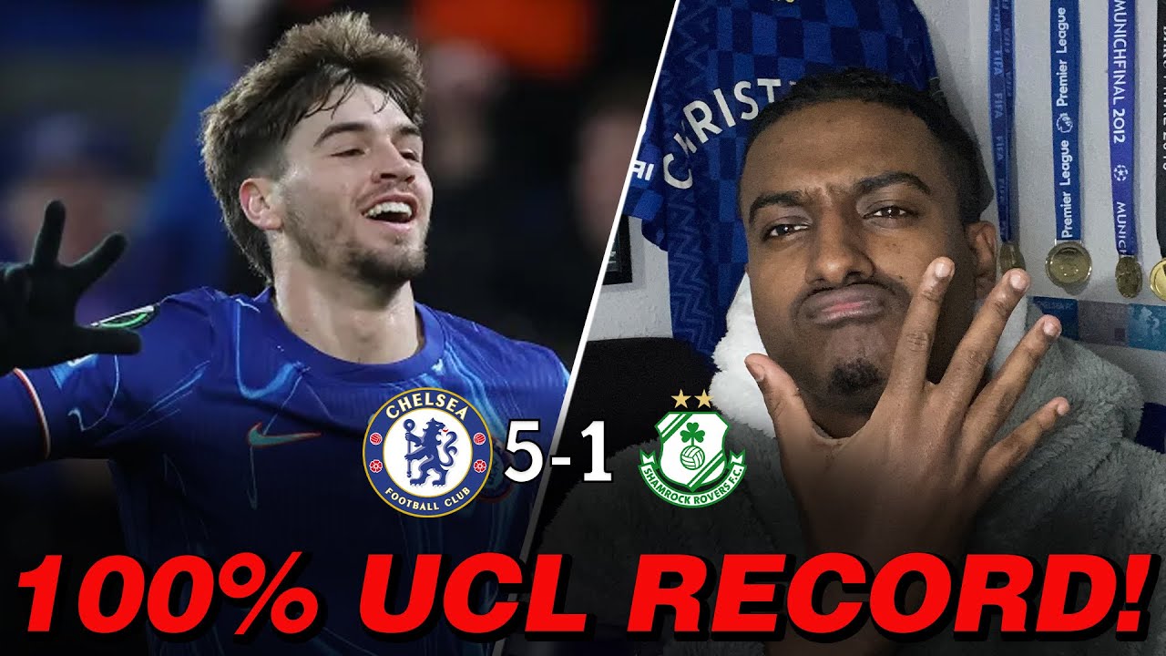 MARC GUIU THE UCL R9 ! | CHELSEA 5-1 SHAMROCK ROVERS REVIEW - YouTube