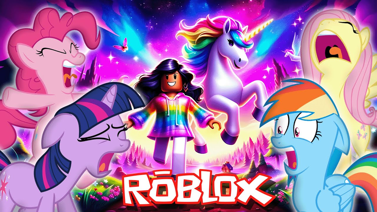 My Little Pony PLAY UNICORN OBBY in Roblox - YouTube