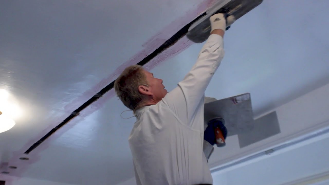 Interior plastering repairs for new electric lines, Re-plaster ...