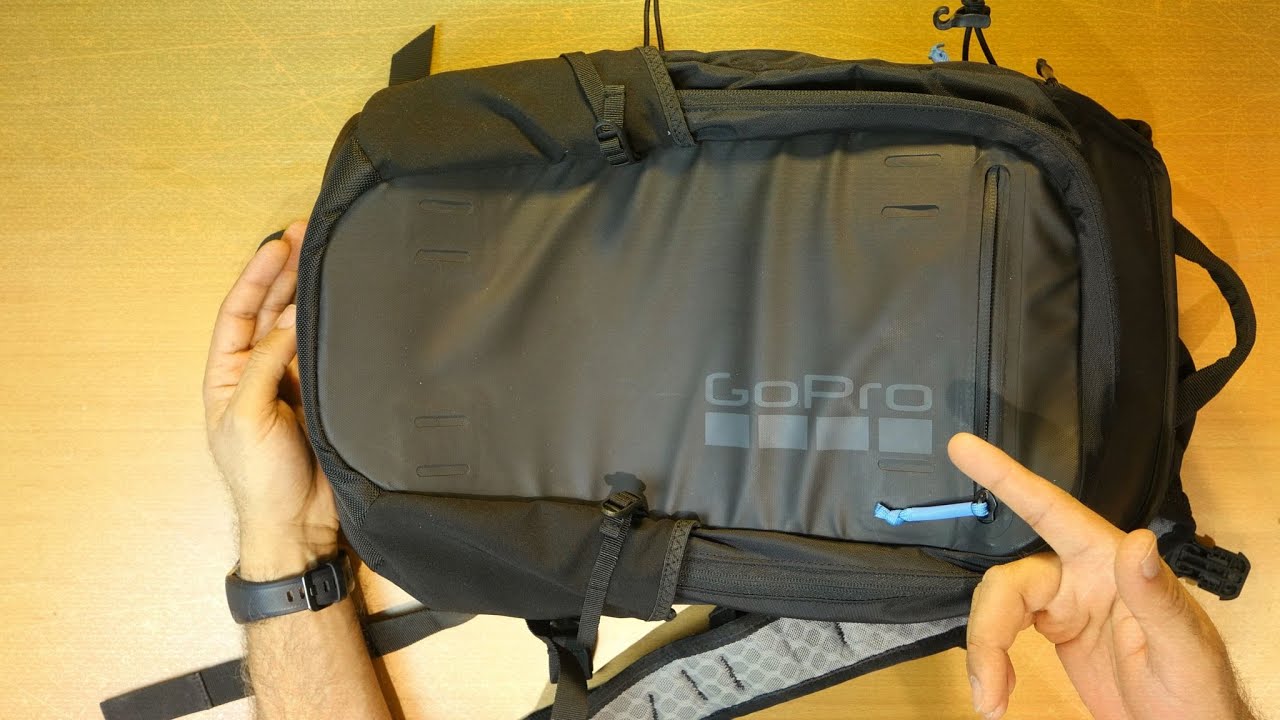 My new Gopro camera bag , very nice for short trips with your camera ...