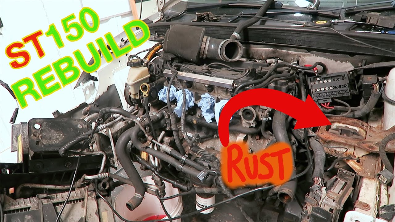 Rebuilding the Ford Fiesta ST150 - New coolant tank and other new parts ...