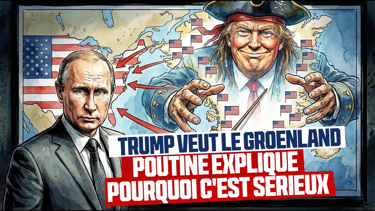 Trump veut annexer le Groenland : Poutine explique pourquoi c'est ...