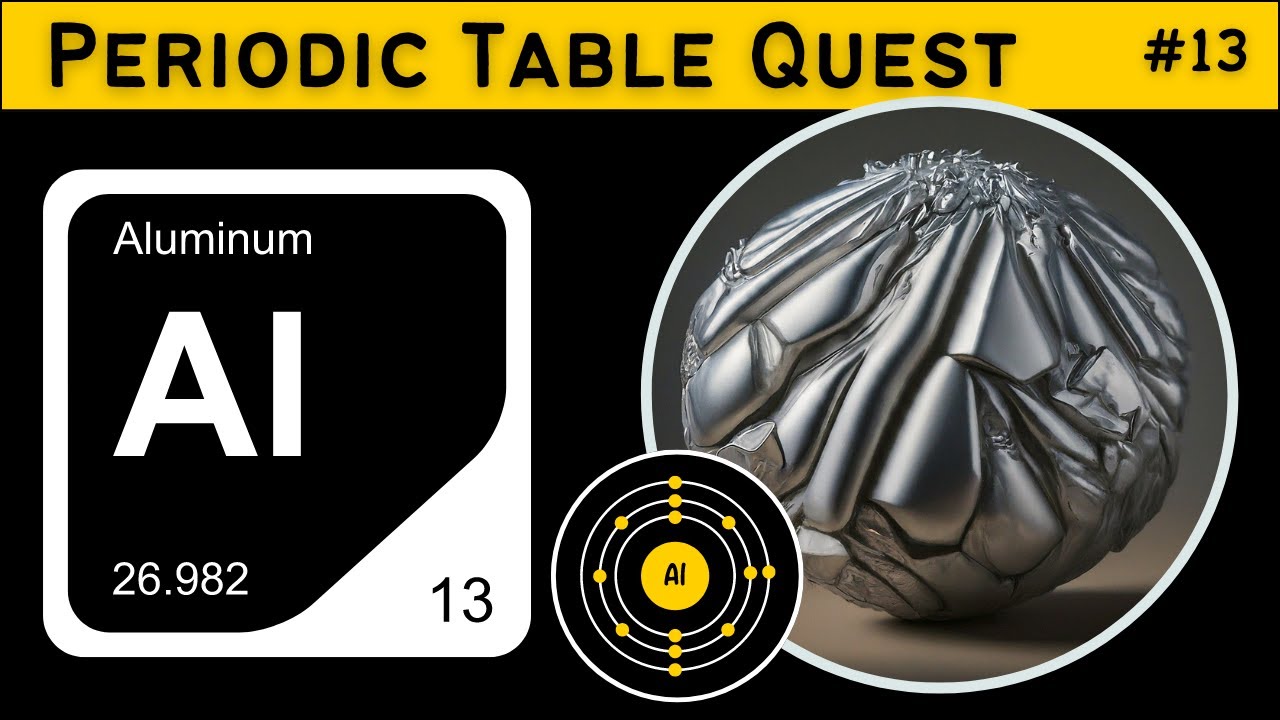 Aluminum - Periodic Table Quest - YouTube