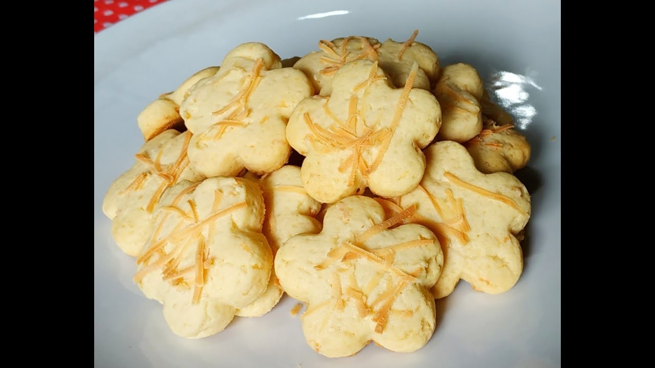 Kue kering sagu keju susu - YouTube
