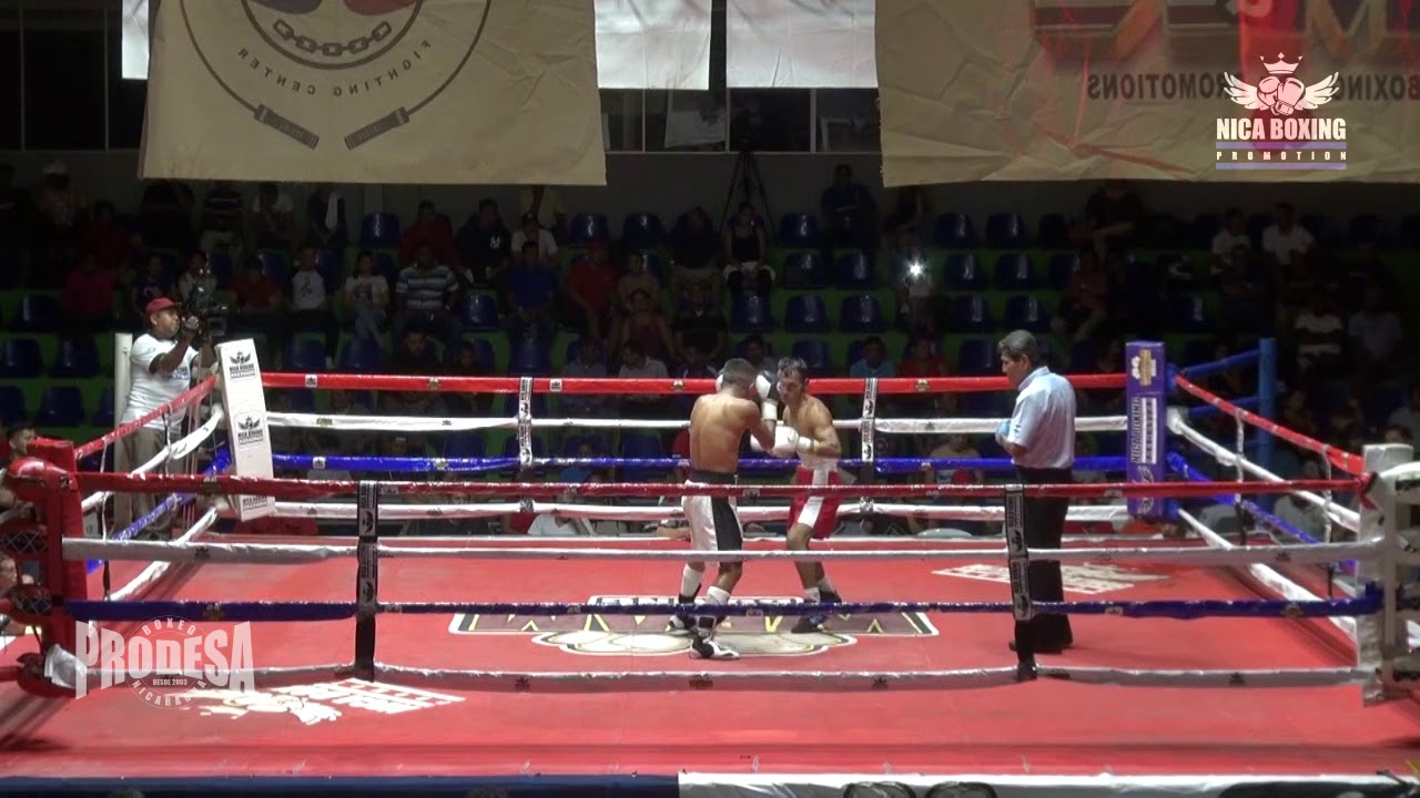 Kevin Traña VS Wilmer Blas - Nica Boxing Promotions - YouTube
