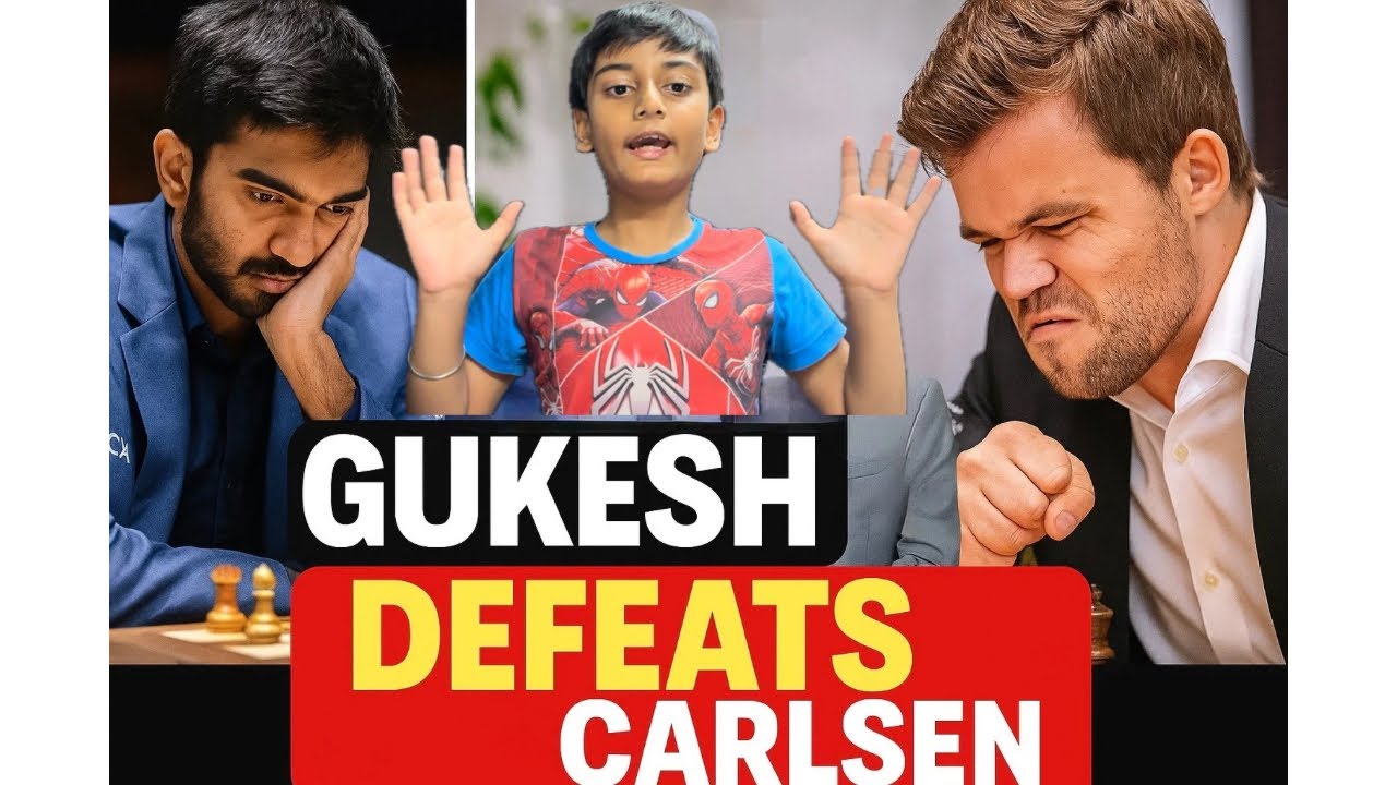 Gukesh Defeats Carlsen ! shocking upset at norway chess 2025 - YouTube