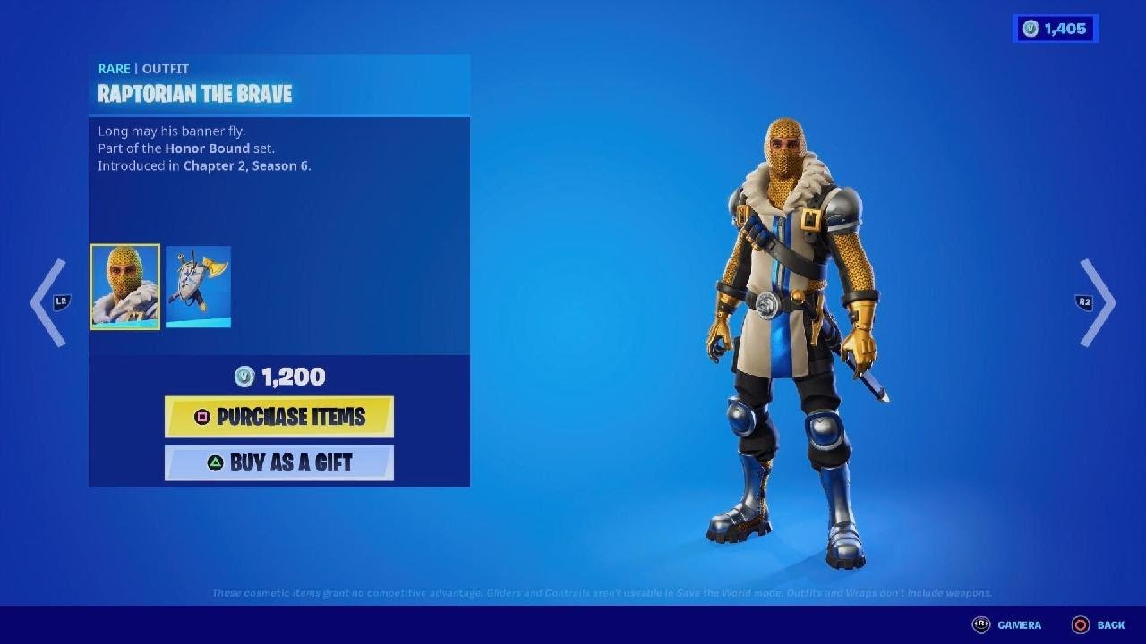 New Raptorian The Brave - Fortnite Battle Royale - YouTube