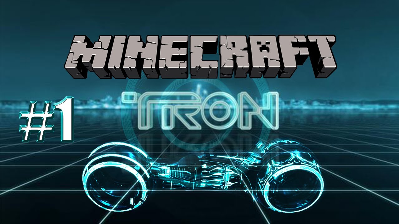 Minecraft: Tron Part 1 - YouTube